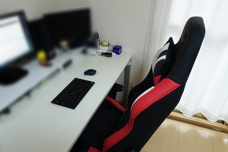 アーロンチェアからゲーミングチェアに乗り換え｜E-WIN 2019シリーズ D9の座り心地をレビュー